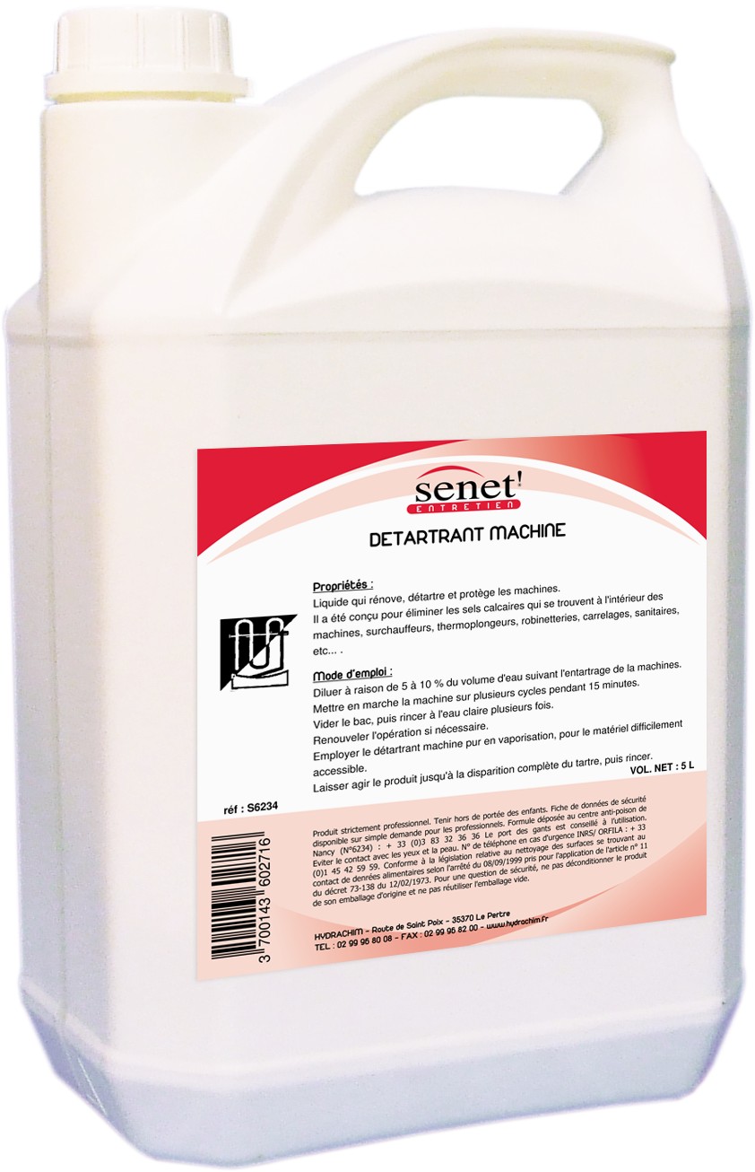 Détartrant Machine Liquide 5 L